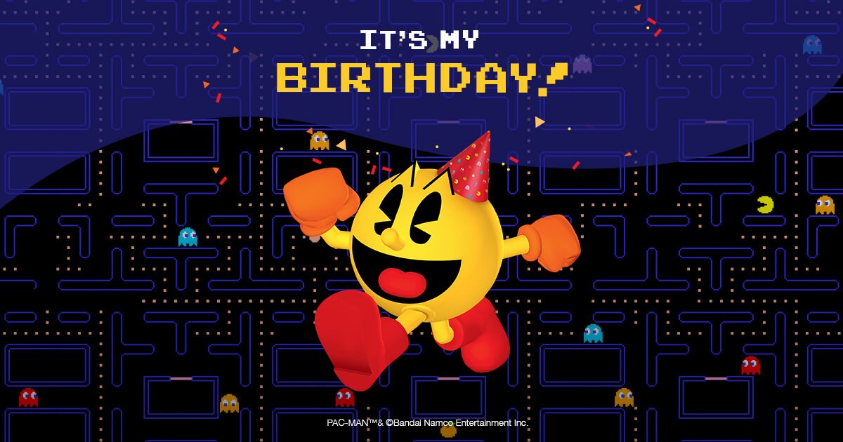 Let’s Celebrate PAC-MAN’s 42nd Birthday! | Bandai Namco Entertainment ...