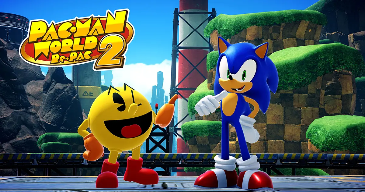 Legends Collide as PAC-MAN and Sonic Team Up in PAC-MAN World 2 Re-PAC ...