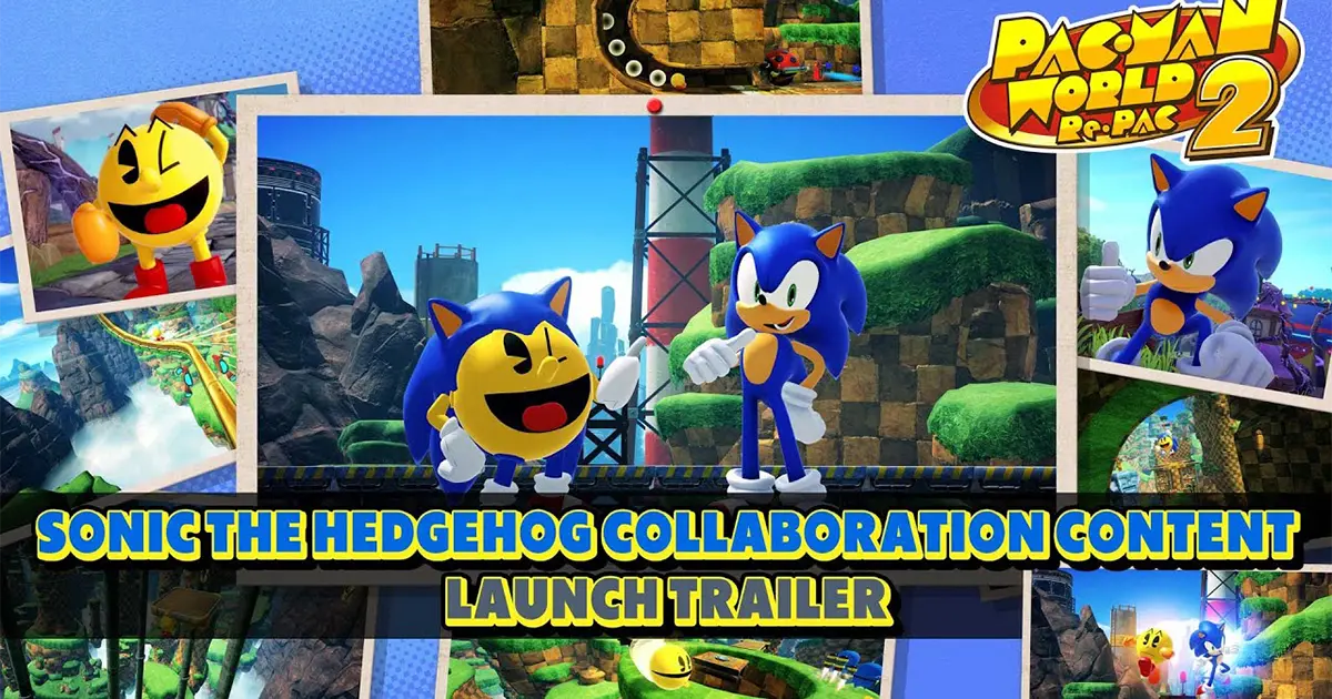 PAC-MAN and Sega Team Up in PAC-MAN WORLD 2 Re-PAC Collaboration Set ...