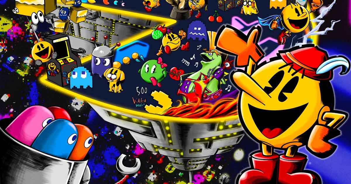 PLAY CLASSIC AND RARE GAMES IN A VIRTUAL ARCADE IN PAC-MAN MUSEUM+ ...